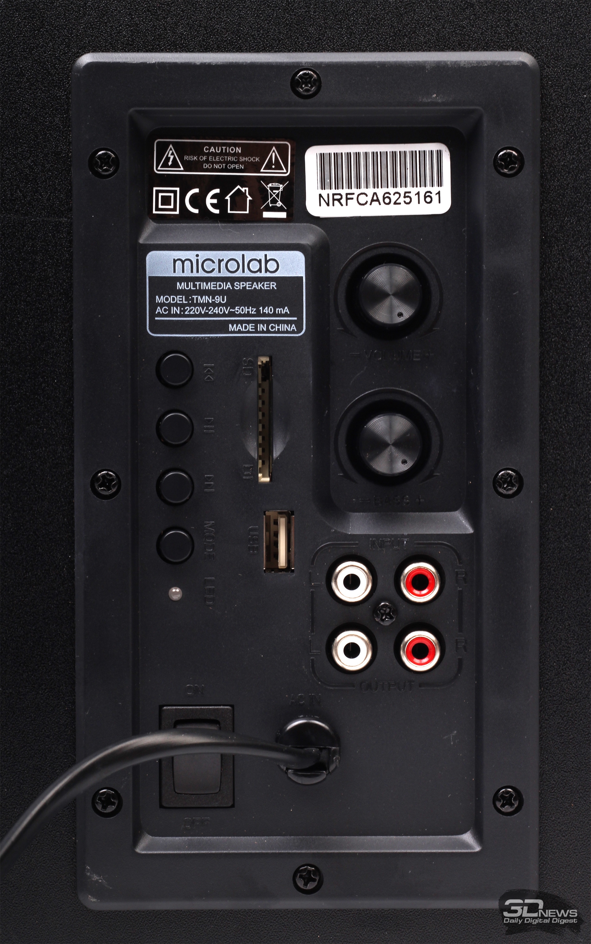 Обзор акустической системы 2.1 с сабвуфером Microlab TMN-9U / Звук и ...