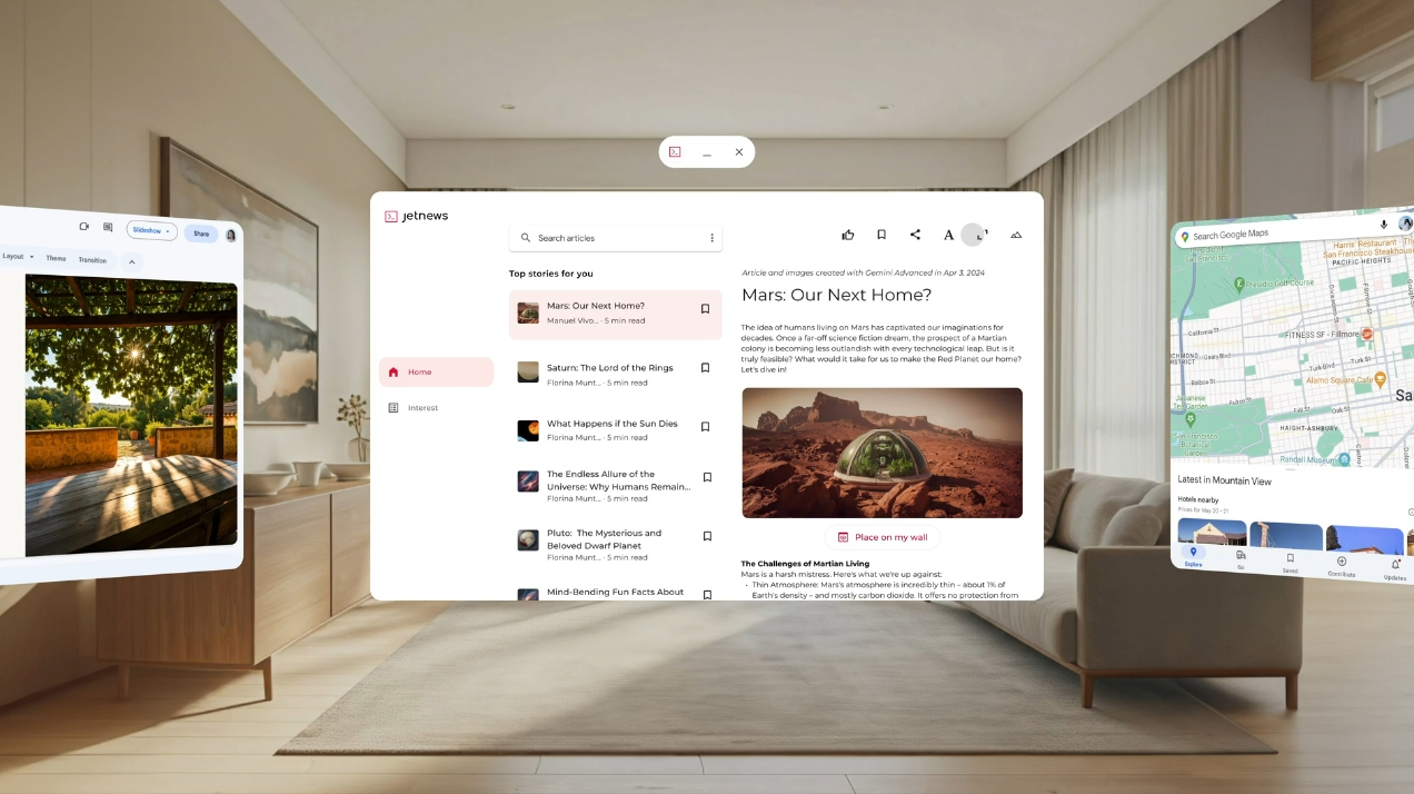 Android на носу: Google представила операционную систему Android XR для ...