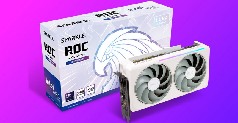 Sparkle через пять месяцев после анонса выпустила видеокарту Arc B580 ...