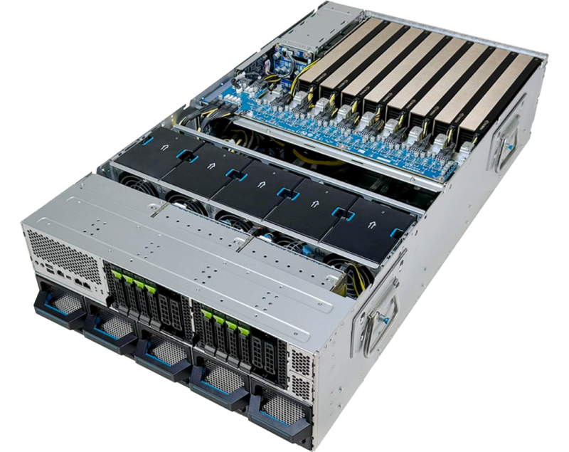 Gigabyte представила MGX-сервер с восемью ускорителями NVIDIA RTX Pro 6000