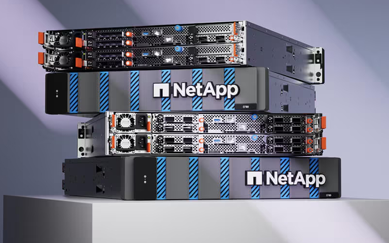 NetApp выпустила СХД EF50 и EF80 типа All Flash для задач ИИ